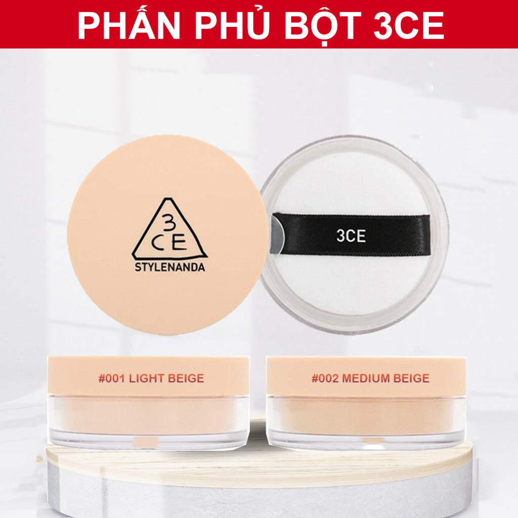 [ New Model ] 3CE Natural Finish Loose Powder | Shopee Malaysia