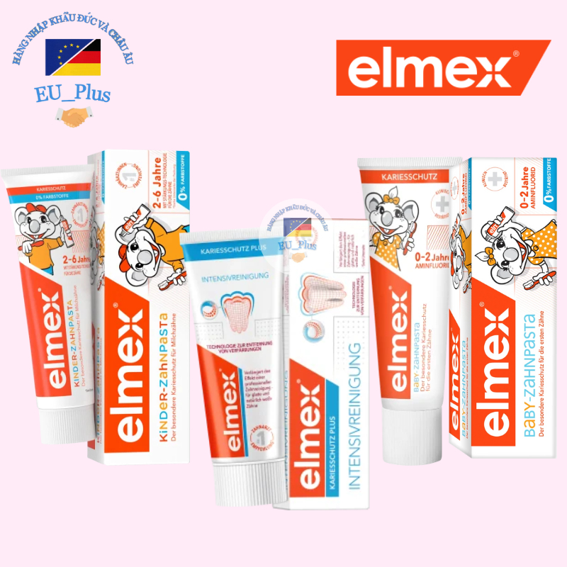 Elmex Toothpaste 50ml 0-2 Years Old, 2-6 Years Old - Tooth Decay ...