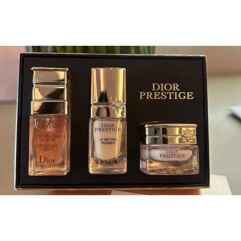 Set 3 Dior Presting La Cream 5ml +Serum Dior Prestige La Micro 5ml + Dior Prestige Le Nectar ...