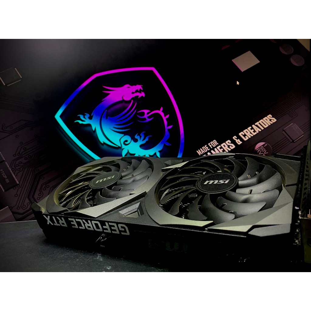 Hot!! Vga Video Card MSI 3060 12gb 2 fans GamingX Black version 2 fans ...