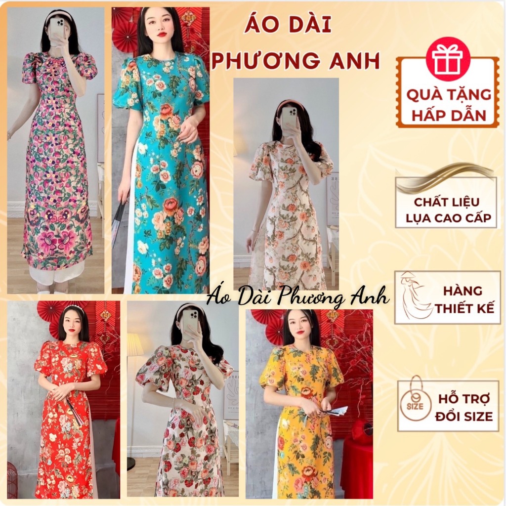 Full Color Innovative Super Beautiful Ao Dai - Phuong Anh Ao Dai ...