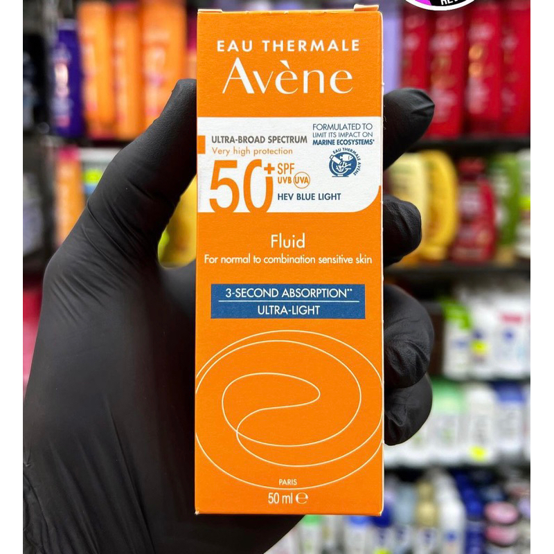 (Genuine)-Avene Protection Fluid Ultra Light Sunscreen 50mL For Normal ...