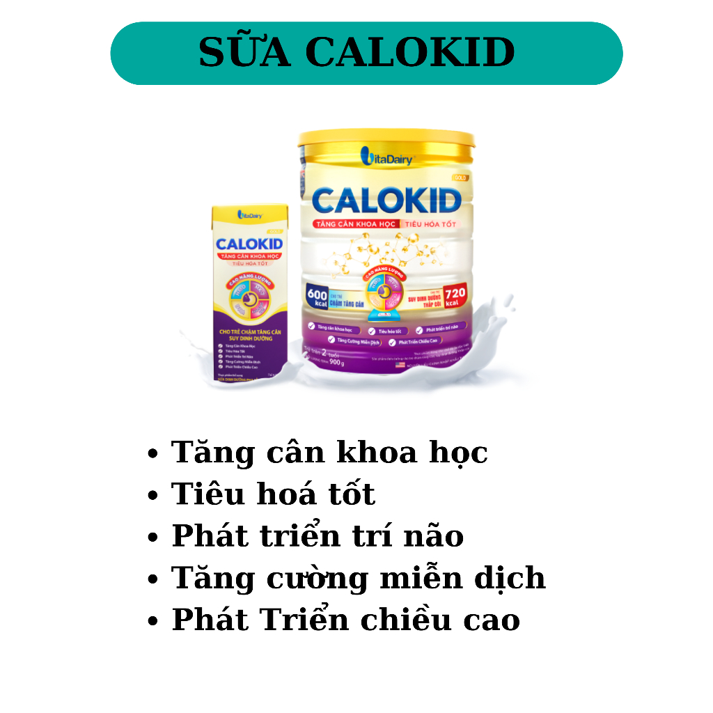Calokid Gold Powdered Milk 900g Weight Gain, Height For Your Baby (1-10 ...
