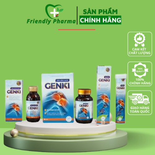 Genuine GENKI Bones And Joints Box Of 60 Tablets ️ Restore Bones And ...