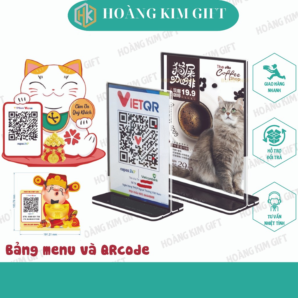 A4, A5, A6 tabletop Mica menu board, transparent Mica, thick and sturdy ...