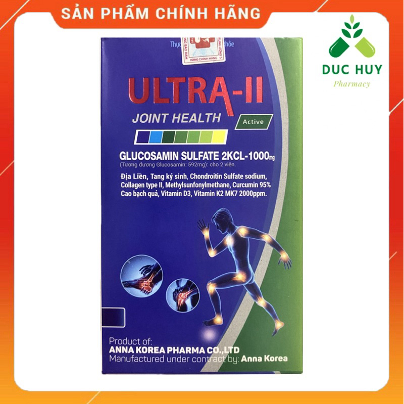 Ultra-ii JOINT HEALTH Active - Supplements nutrients for joints ...