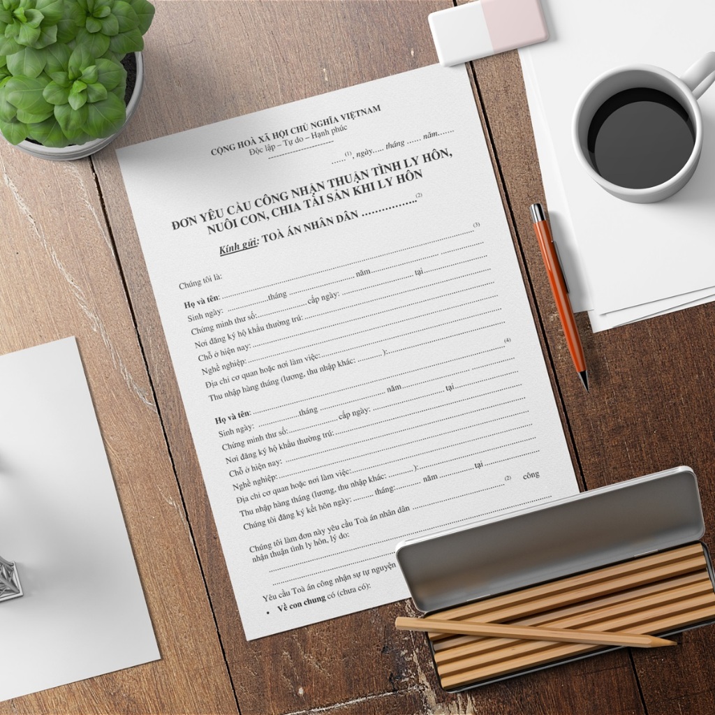 Complete set of Consent Divorce Forms, Unilateral Divorce - with ...