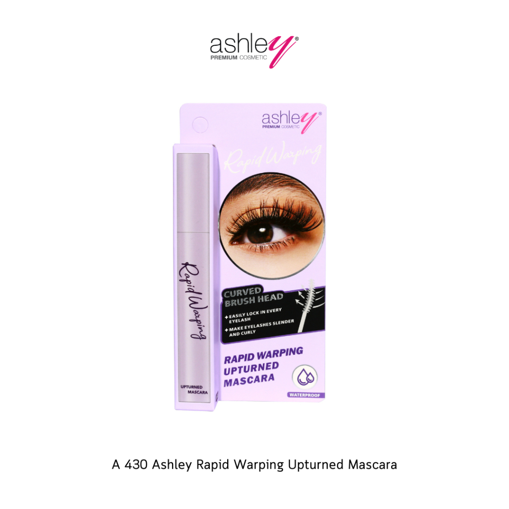 Mascara Ashley Rapid Warping Upturned A430 7g | Shopee Malaysia