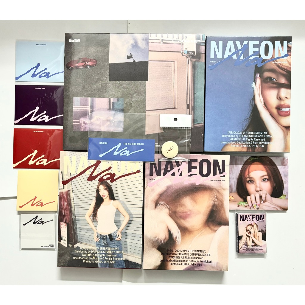 Photo ALBUM NAYEON (TWICE) - 2ND MINI ALBUM [NA] original seal, choose version | Shopee Malaysia