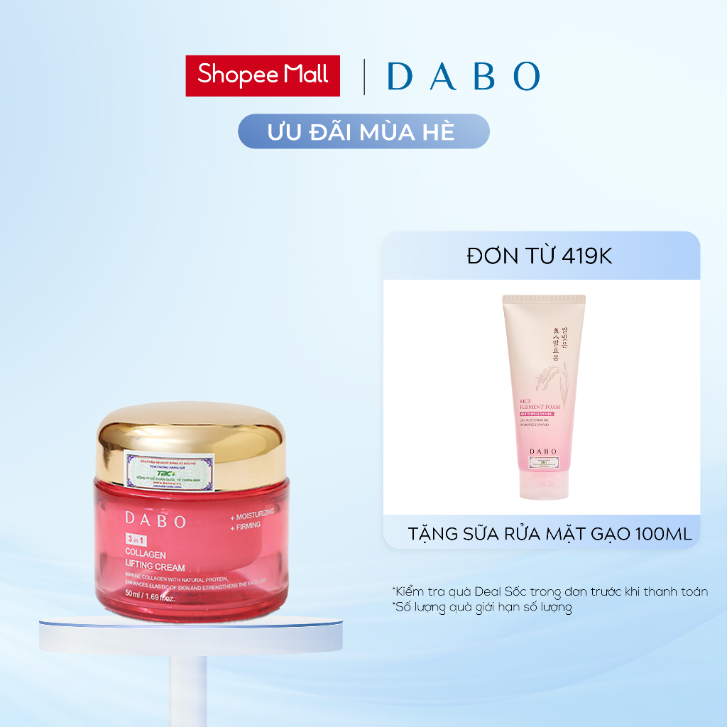 Collagen Night Cream moisturizing and Lifting skin - DABO Collagen ...