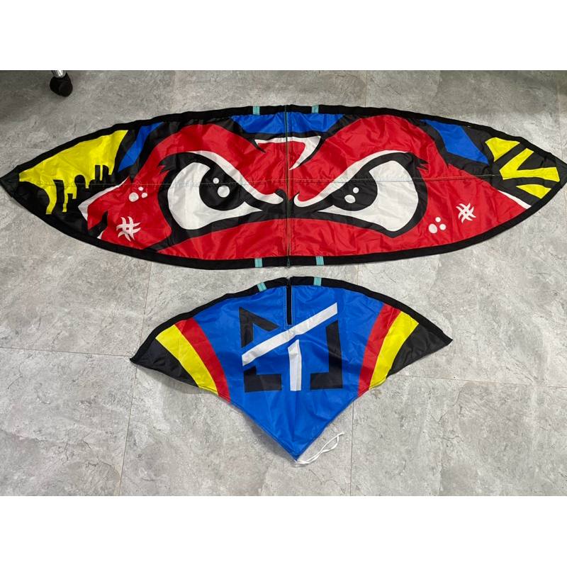 Kite shirt with 2m frog eye frame, super beautiful color combination ...
