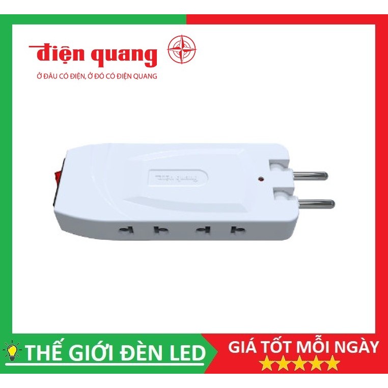 Dien Quang 4-hole folding rotating power outlet with switch 2500W ...