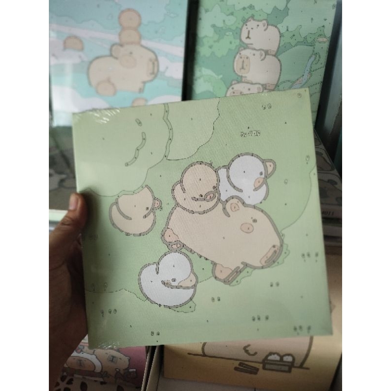 Capy digital coloring page | Shopee Malaysia