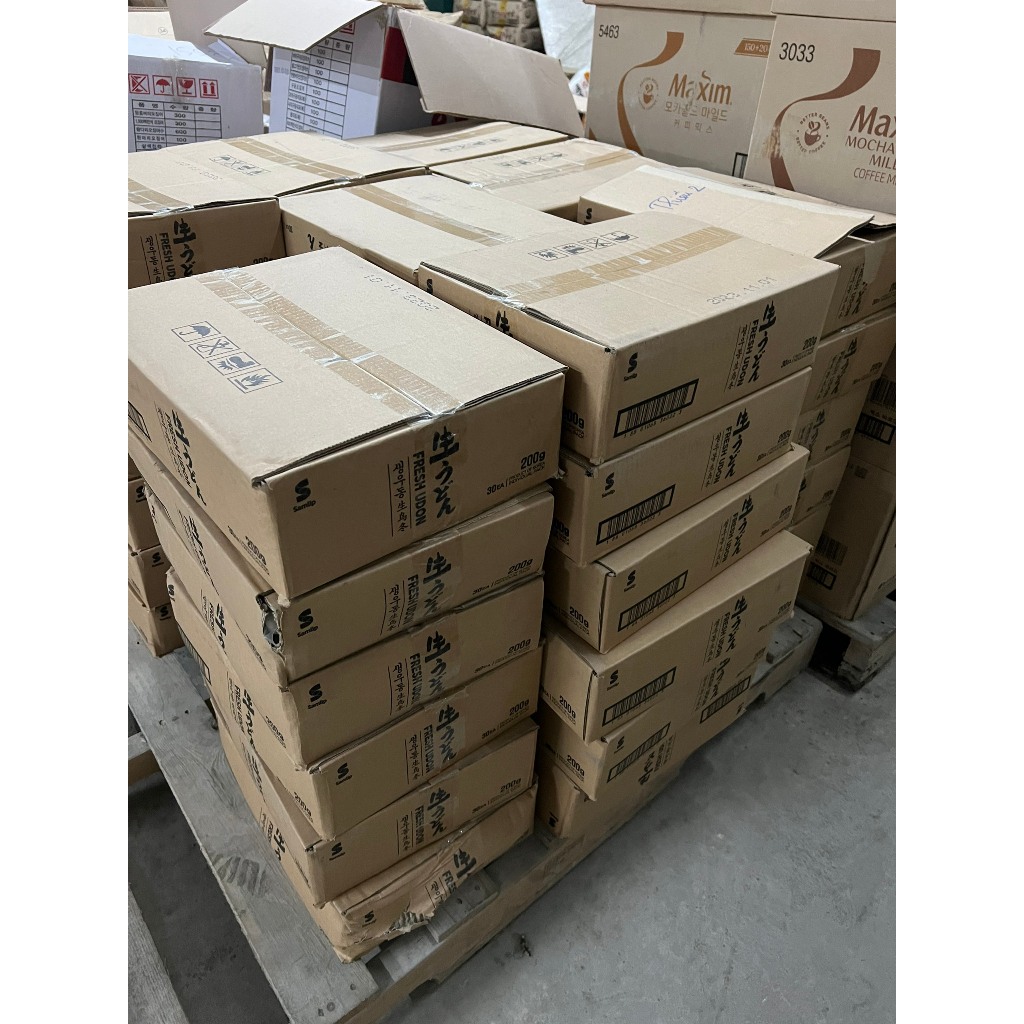 [Wholesale Price] Box Of 30 Korean Samlip Fresh Udon Noodles (200 Grams ...