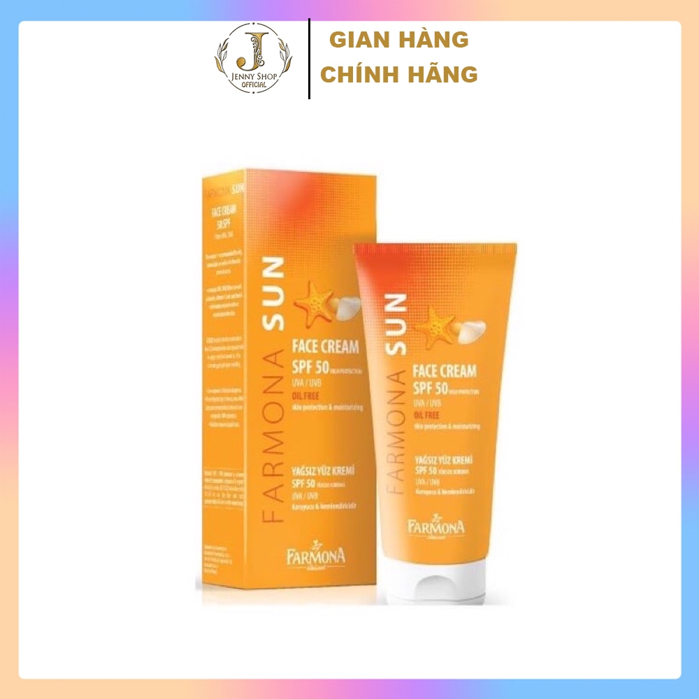 Karmel SPF50 Oil-Free sunscreen for facial skin Farmona Sun Face Cream ...