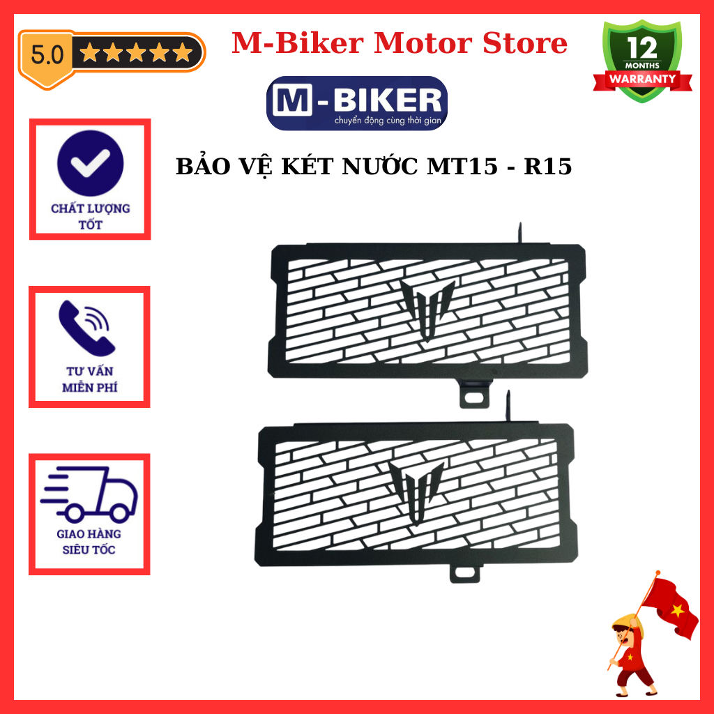 [Accessories Mt15] Water Tank Protection For yamaha MT15, Radiator ...