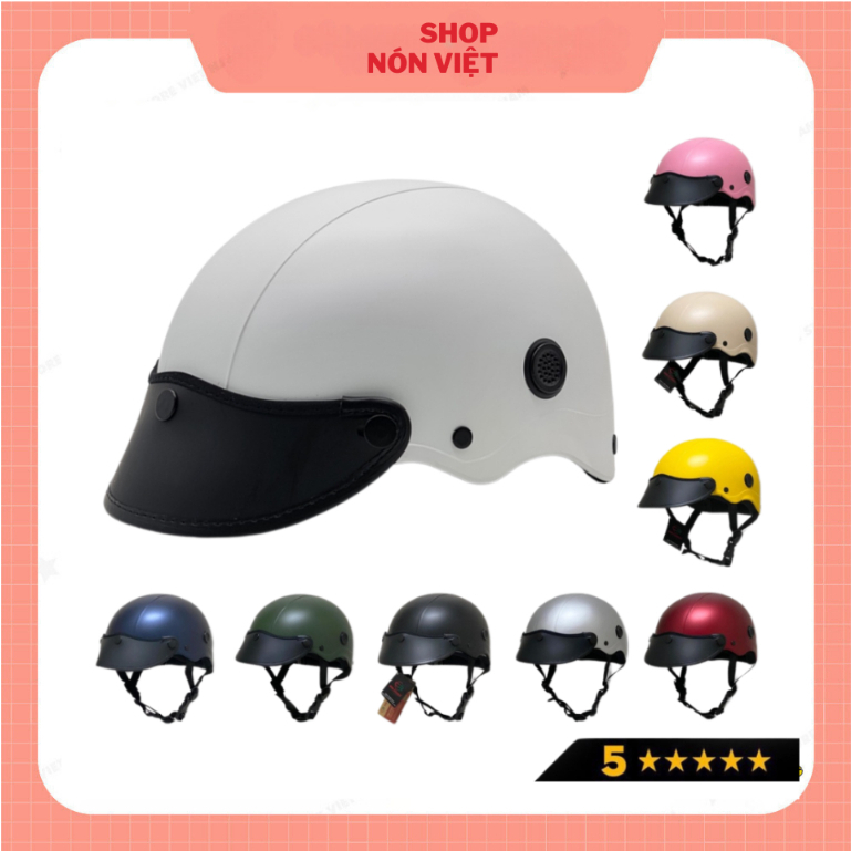 Half Helmet Color Optional, Helmet 1 / 2 Fashion Rough Paint Color ...