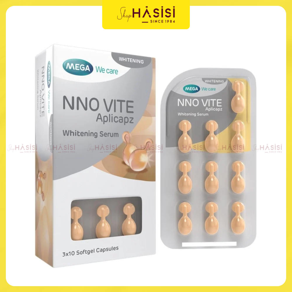 Nno VITE APLICAPZ WHITENING Skin Brightening Serum Capsules (3 blisters ...