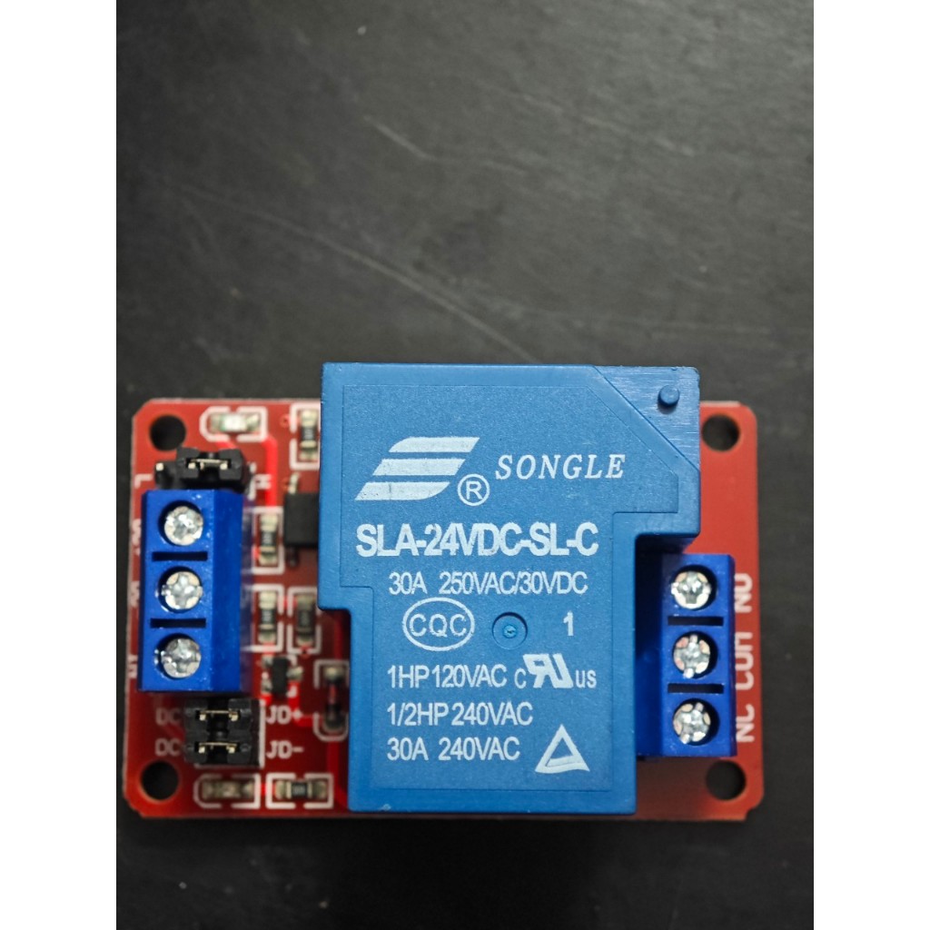 Relay Module 30A, 250VDC 1 Channel 24V | Shopee Malaysia
