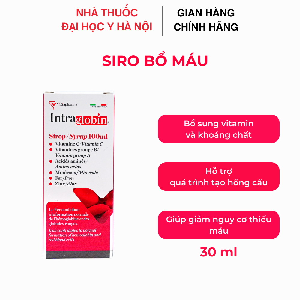 Intraglobin Blood Supplement Iron Supplement Prevents Anemia Genuine ...