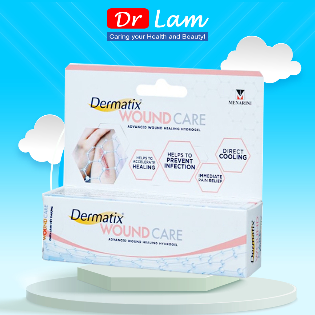 Dermatix Wound Care Gel helps to heal Wounds 20g | Shopee Malaysia