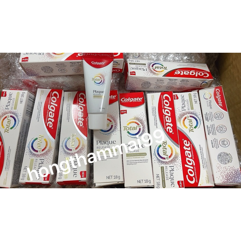 Colgate Total plaque gentle fragrance mint toothpaste 18g date 2025 ...