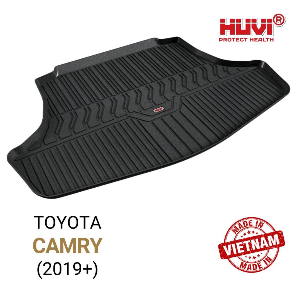 Toyota Camry Trunk Mat (2019-Current) HUVI Vietnam Genuine 3D Molded ...