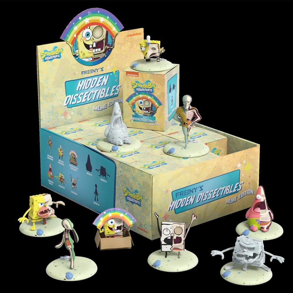 Blind Box Toys Blind Box) - SPONGEBOB SQUAREPANTS Freeny'S Hidden ...