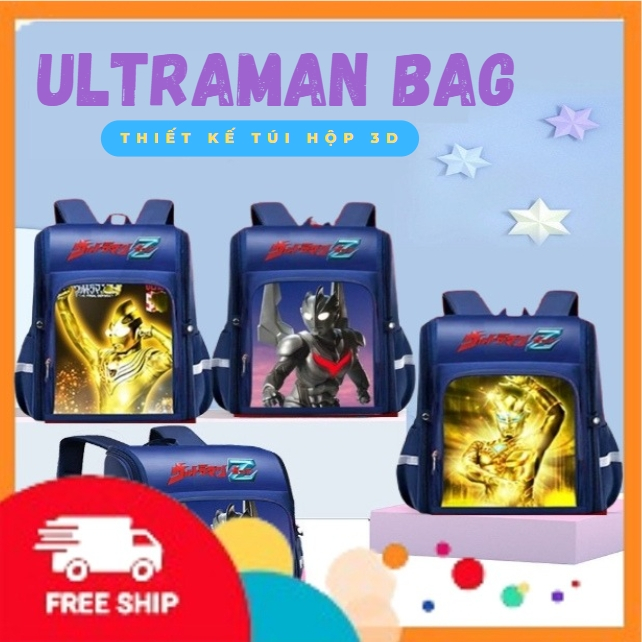 ULTRAMAN Humpback backpack for children to go to primary school ...
