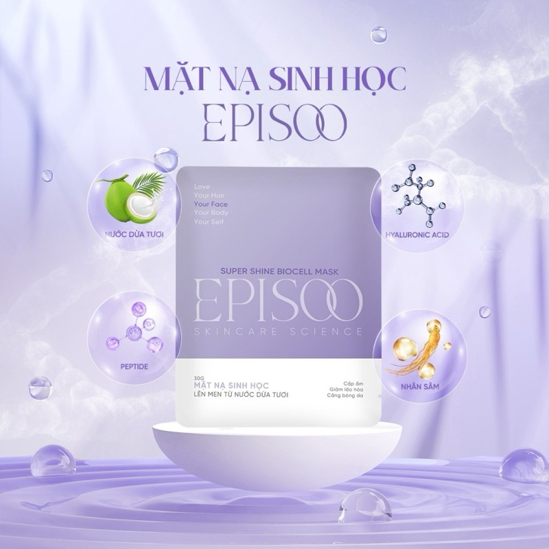 Super Shine Biocell Episoo biological mask 30g | Shopee Malaysia