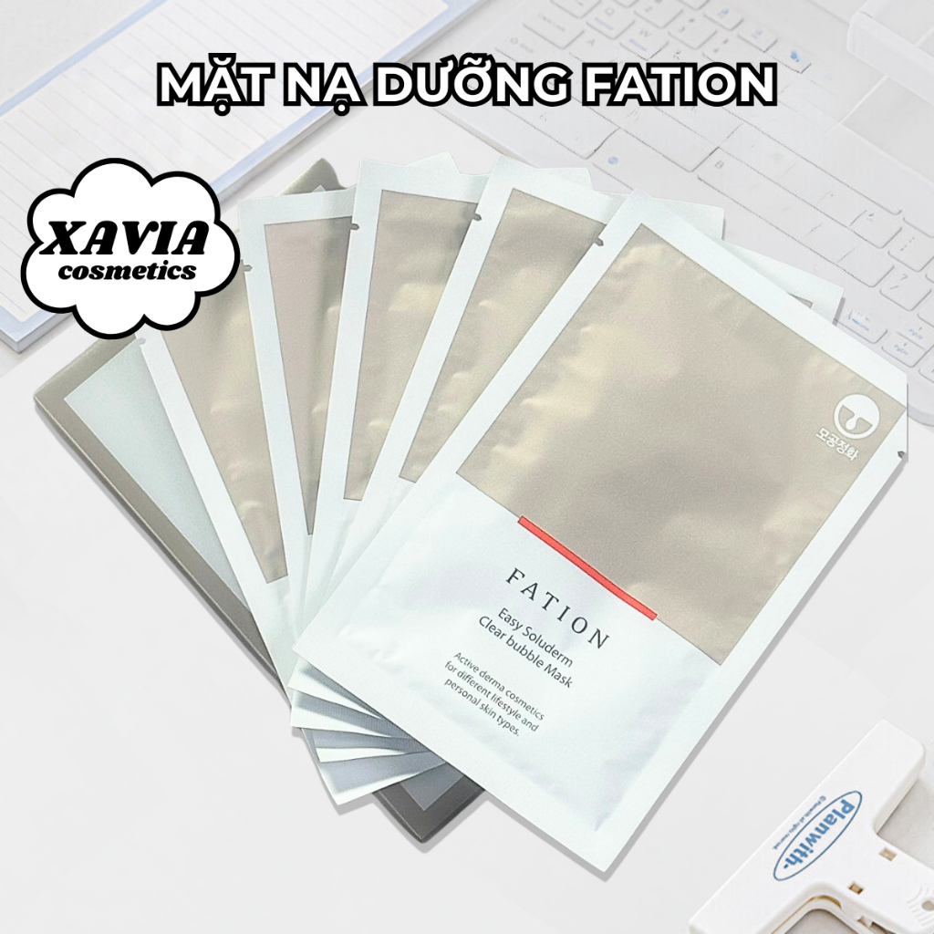 Fation Whitening Moisturizing Mask Soothes Brightening Skin | Shopee ...
