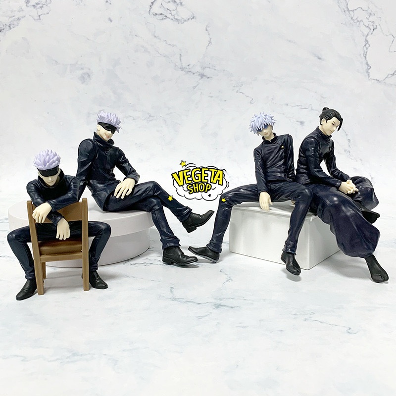 Sitting Gojo Satoru Suguru Geto Figure - Jujutsu Kaisen War Spell ...