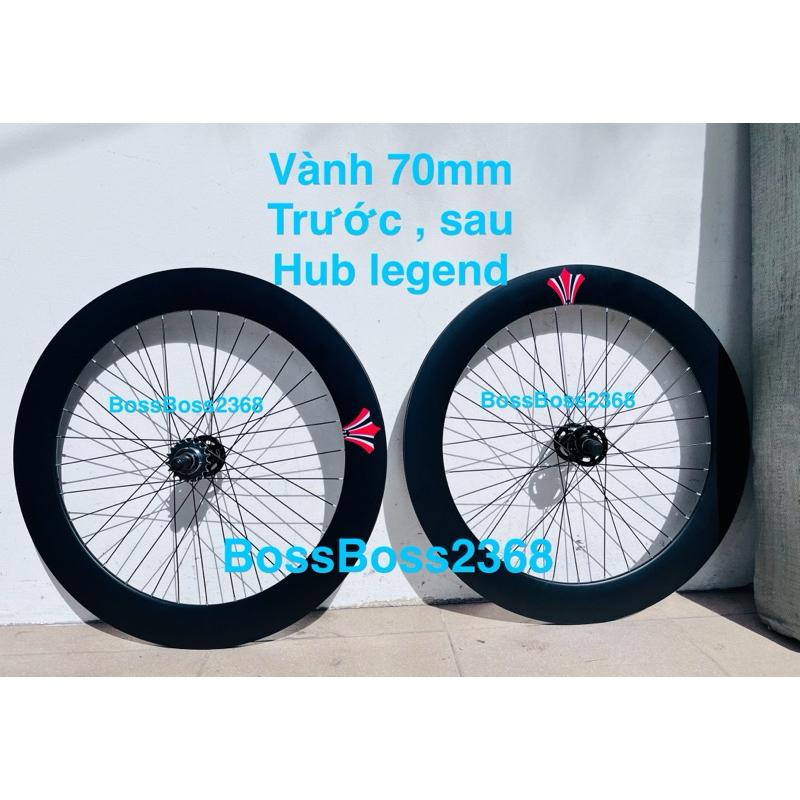 Fixed gear 70mm hud legend Bicycle Rim | Shopee Malaysia
