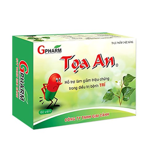Hoa An Gpharm oral tablet supports Hemorrhoids Treatment (60 capsules) | Shopee Malaysia