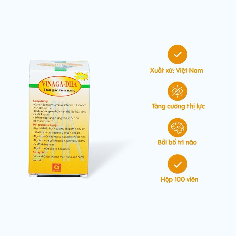 OXY [Genuine] Vinaga gac oil capsules help enhance antioxidants (100 ...