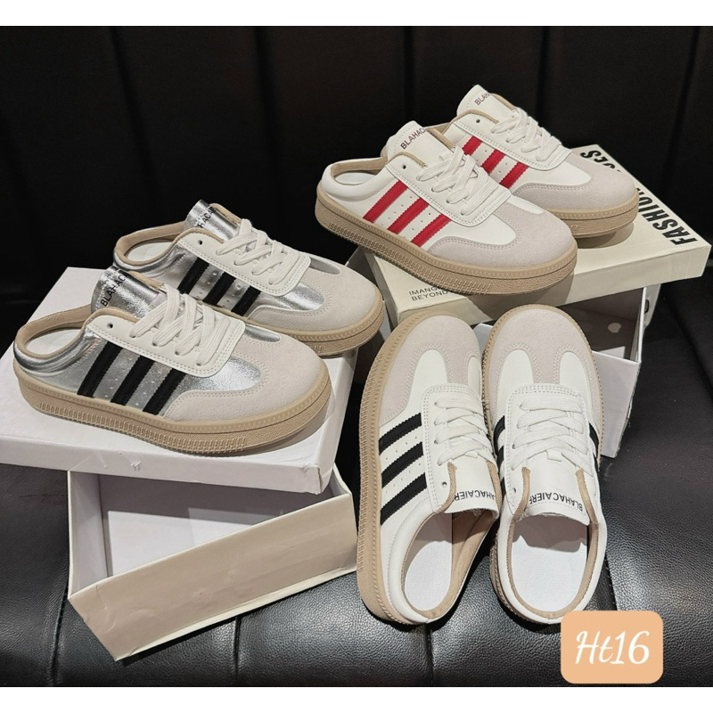 Light And Soft Women Sport Mules With Low Soles Easy Matching (Small ...