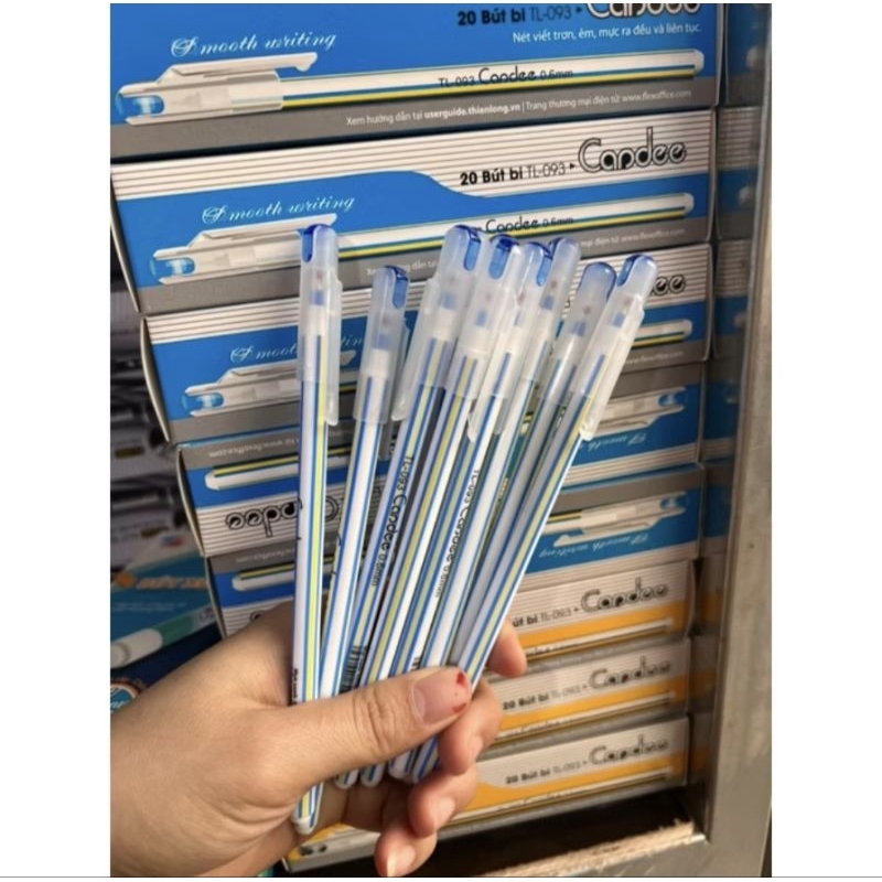 Box Of 20 Candle Pens Thien long Strokes Writes Smooth Ink, Amaranth 0 ...