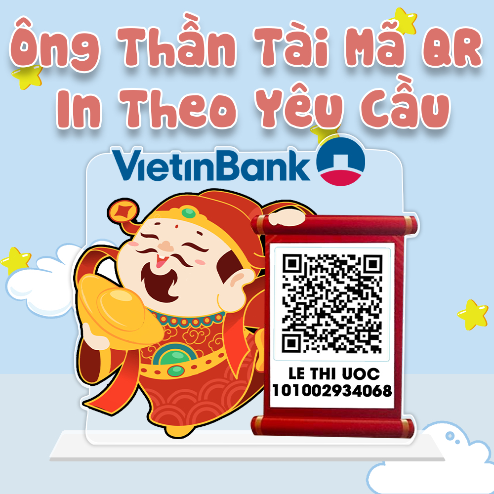 Standee Mr. Tai Desktop Stander QR Code Printed On Request 15cm-20cm ...