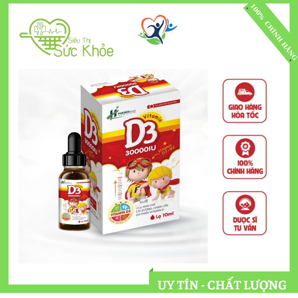 Vitamin D3 30000IU drops enhance calcium absorption and supplement ...