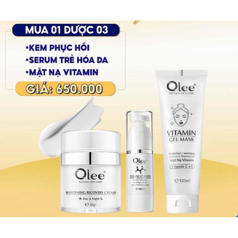 Premium Olee whitening and restoring cream set | Shopee Malaysia