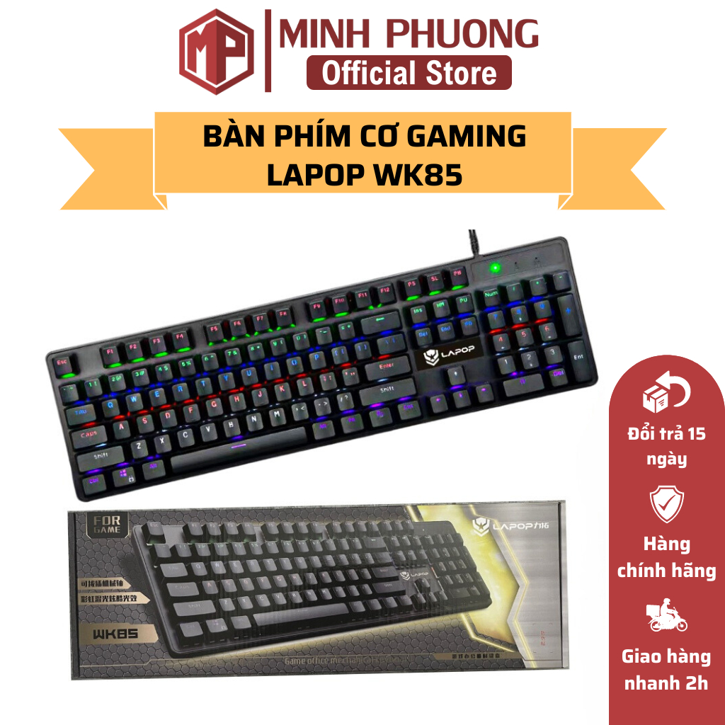 Lapop WK85 Mechanical Gaming Keyboard - Genuine product | Shopee Malaysia