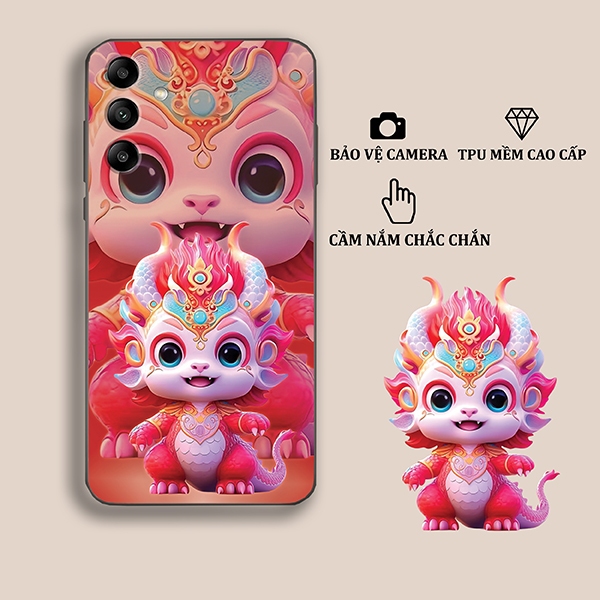 Samsung Galaxy A55 5G case with square edges, camera protection printed ...