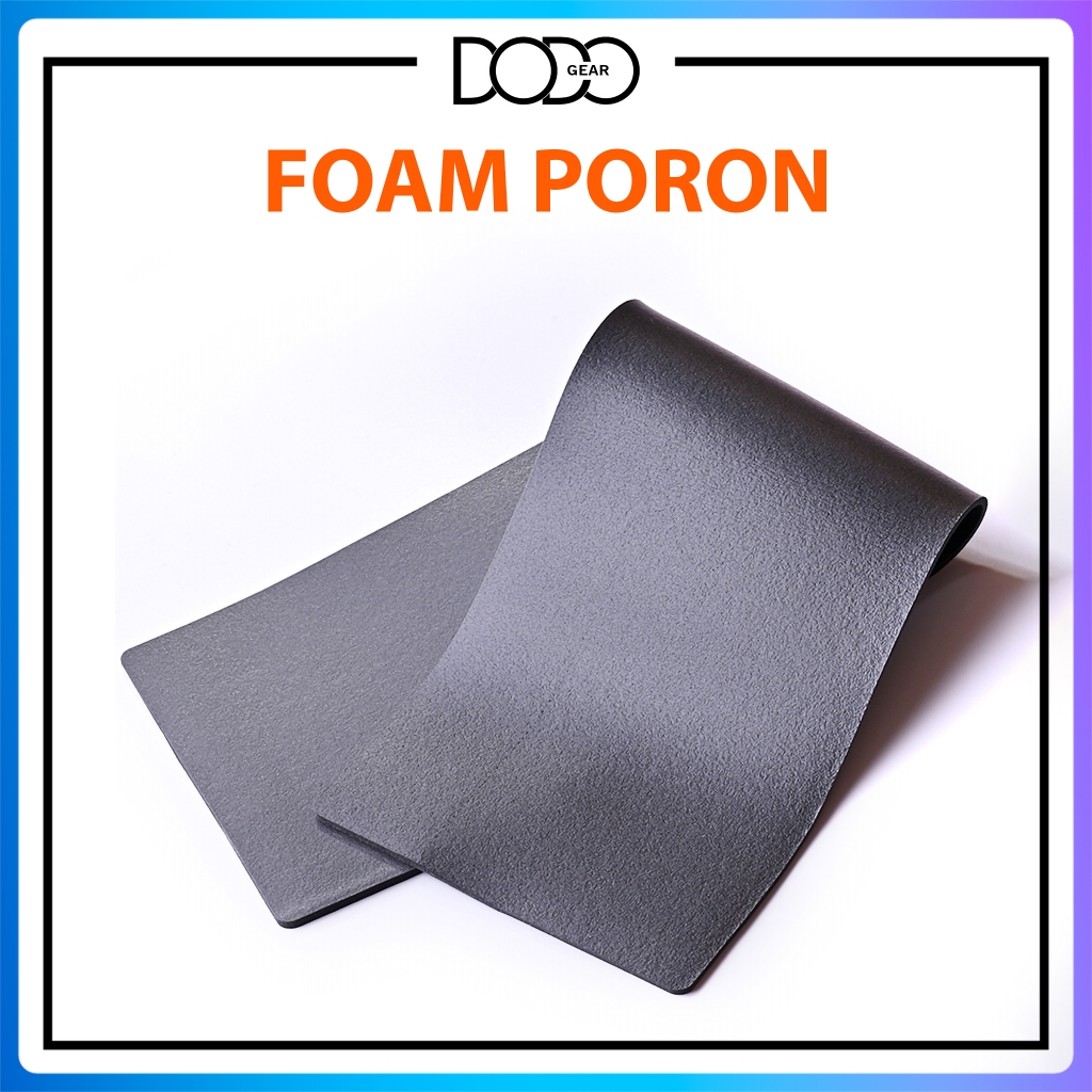 Poron 2.5mm mechanical keyboard foam, size 12.5cm x 43cm, suitable for ...
