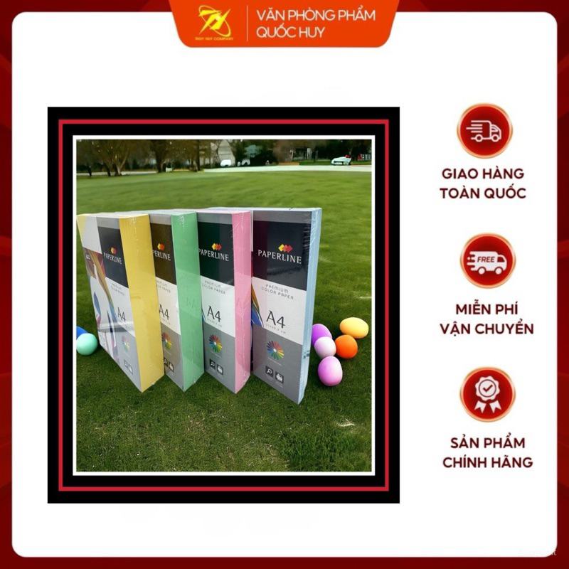 A4 PAPERLINE COLOR PRINTING PAPER, COLOR PHOTO PAPER, DL80 GRAM 500 ...