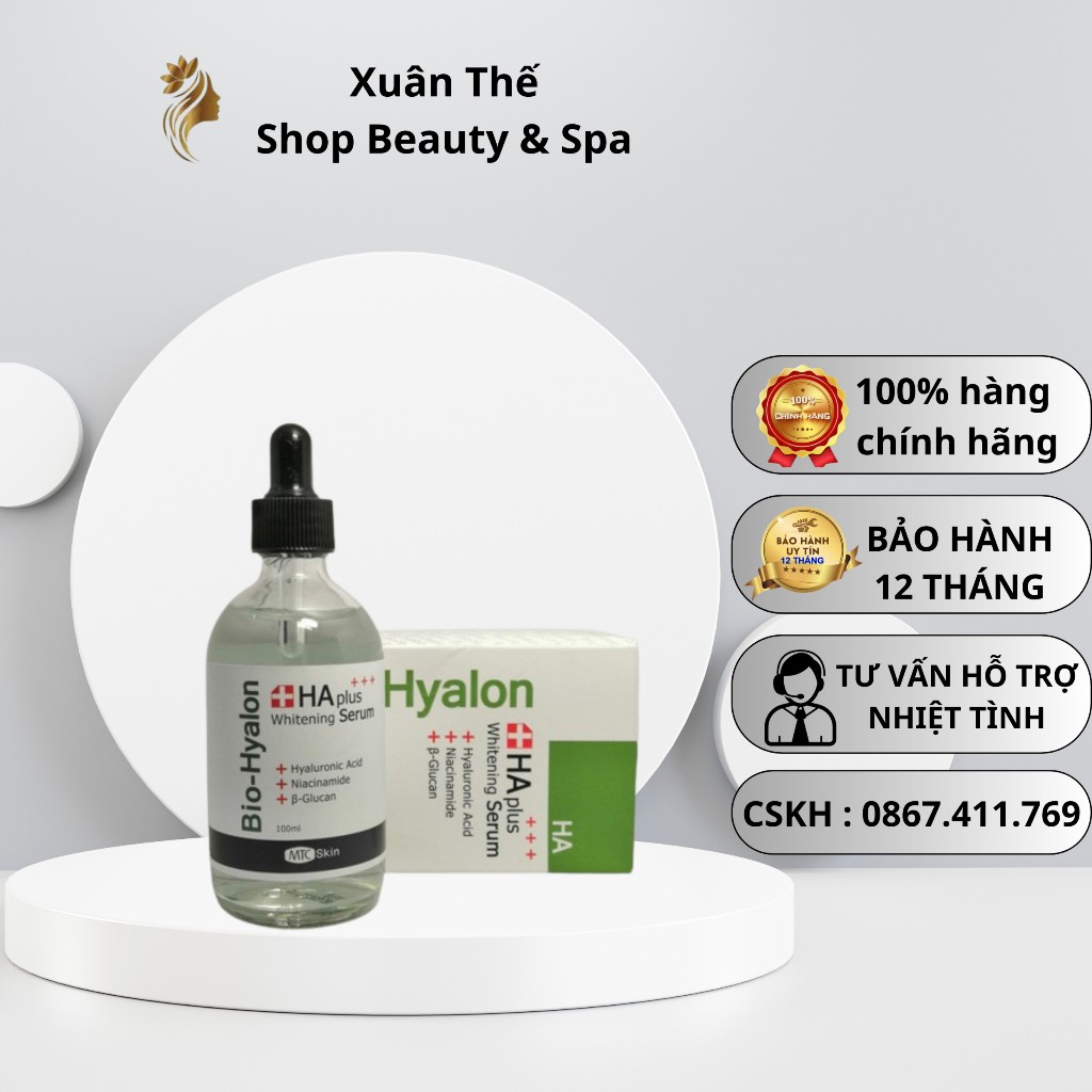 Serum HA PLUS - SERUM (Bio-Hyalon) Moisturizing, Brightening Skin ...