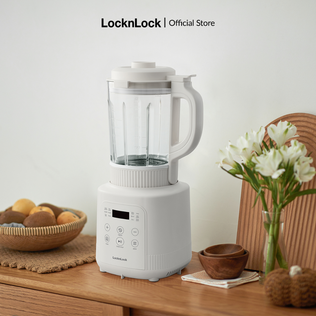 Locknlock Bianco heating blender multi-function nut milk maker 1.75L ...