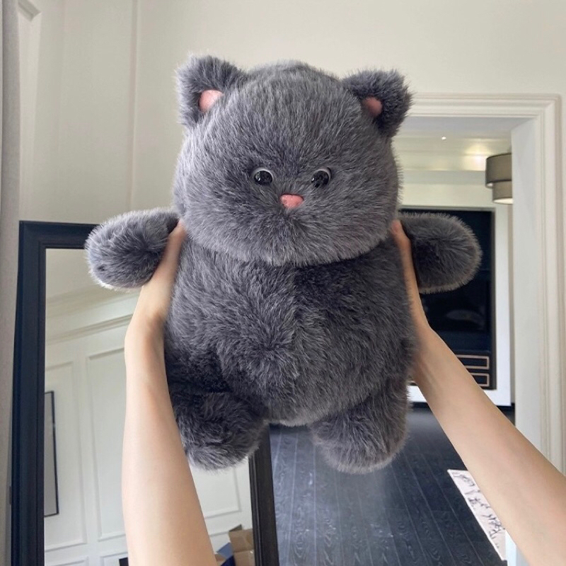 Bony Cat fat Cat teddy bear, MEEKO premium soft and round Cat stuffed ...
