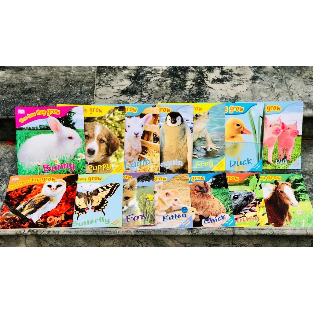 [Science for children] See How They Grow - 14 Books + AUDIO| High ...