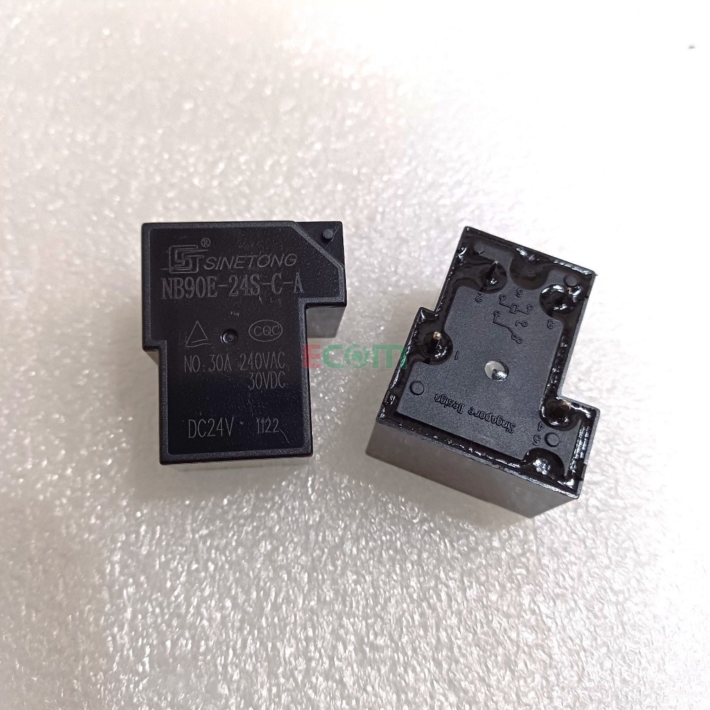 Relay 24VDC Sinetong NB90E-24S-C-A 4 pins (interm Relay) - Relay for ...