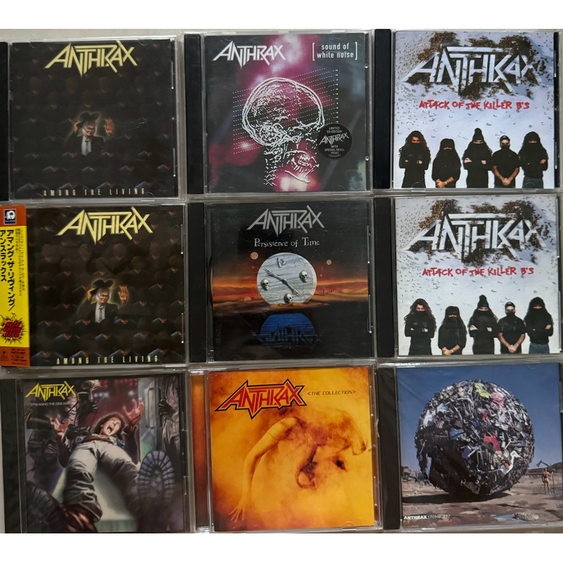 Used CD Anthrax (Thrax) - rock | Shopee Malaysia
